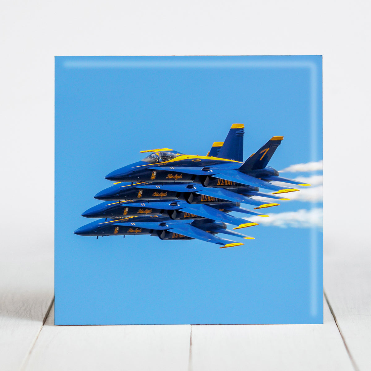 US Navy Blue Angels Perform the Eschelon Parade Maneuver – Atlantic ...