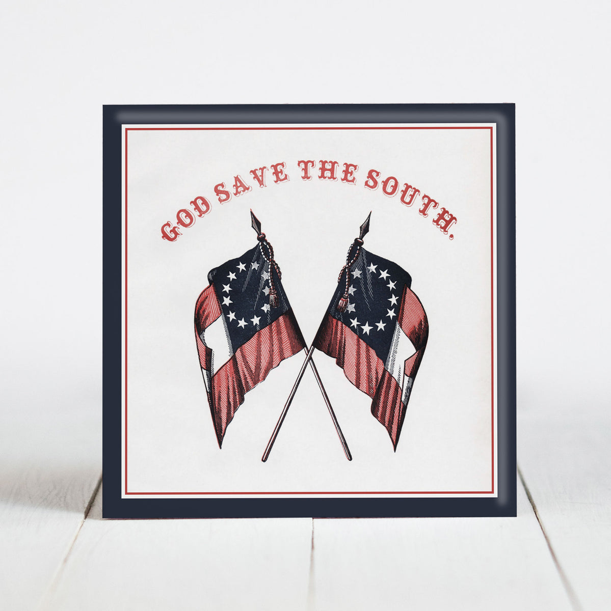 God Save the South - Confederate Flag – Atlantic coasters